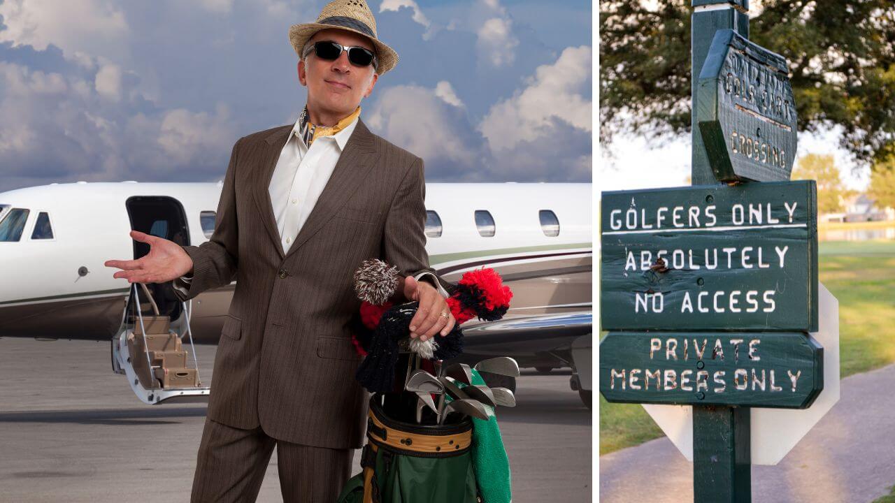 Tag Along With The Capitalists: Journey of a Wealthy Golfer